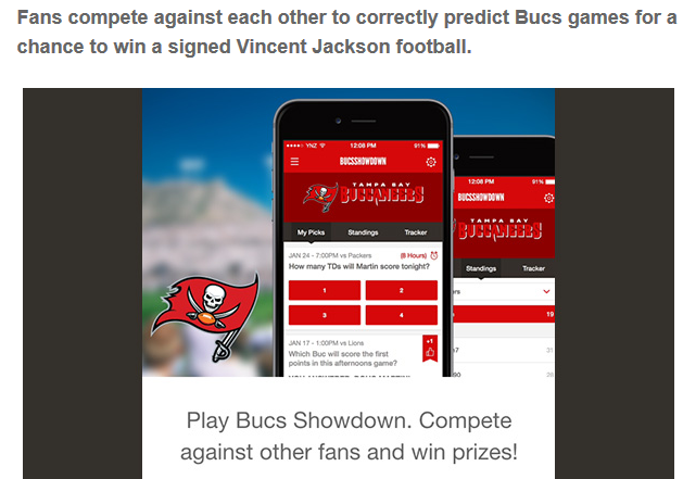 bucs-app_game – Digital and Social Media Sports